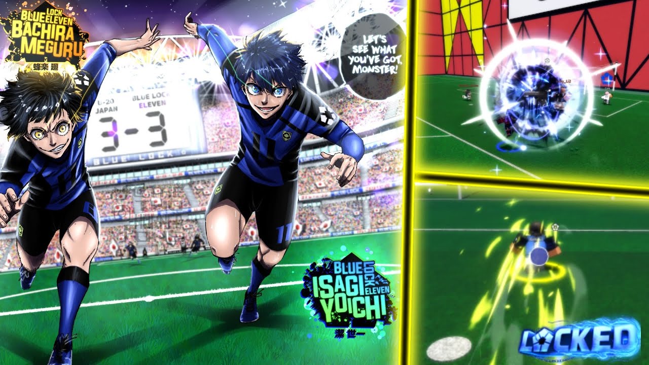 WE BECAME BLUE LOCKS MONSTER DUO | ISAGI X BACHIRA | LOCKED - YouTube