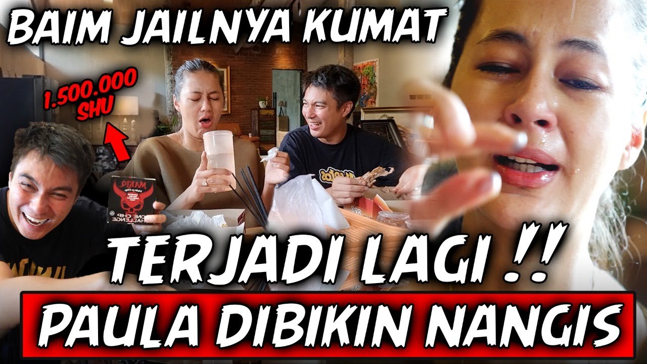 MAAF YA SAYANG UDAH BIKIN KAMU NANGIS.. I LOVE YOU PAULA ️ - YouTube