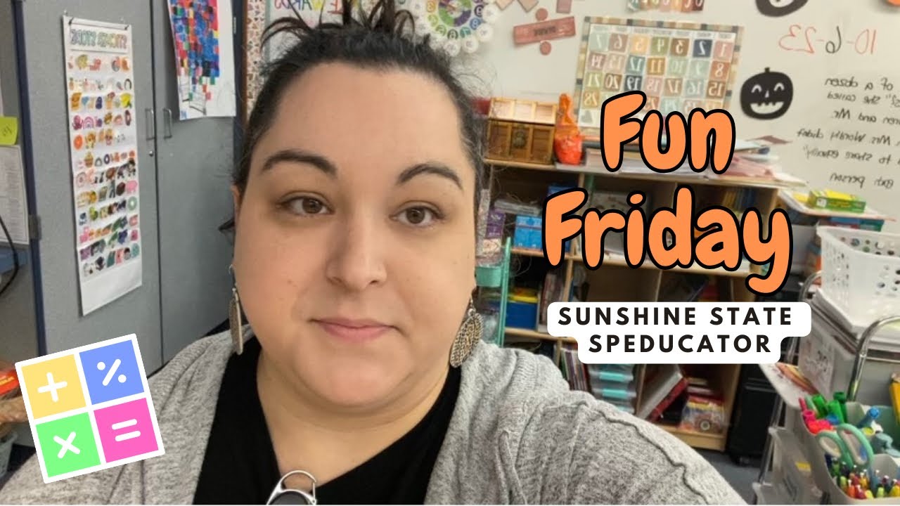 Fun Friday in Special Education | Resource Room | Math Games | Sped ESE ...