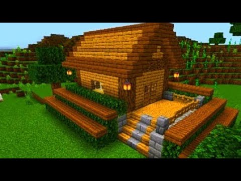Belding a small wooden house in Minecraft #2 - YouTube