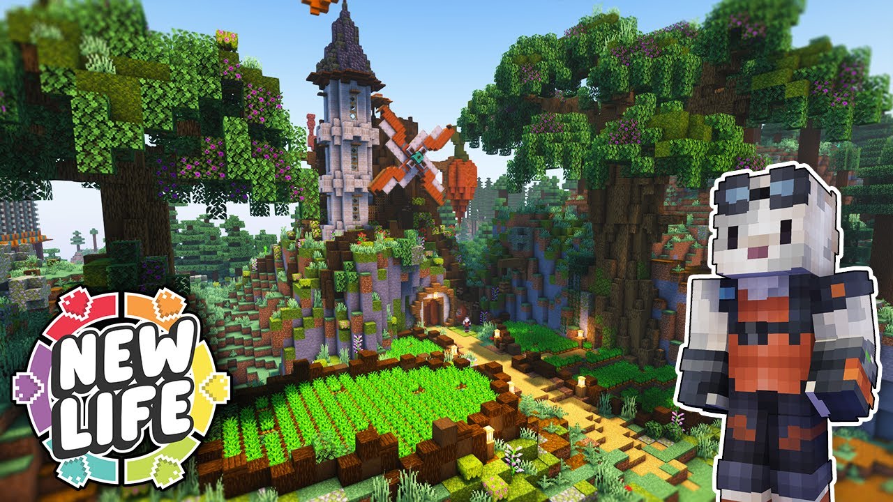 New Life SMP - Mega Rabbit Base Expansion!!! - Ep. 13 - YouTube