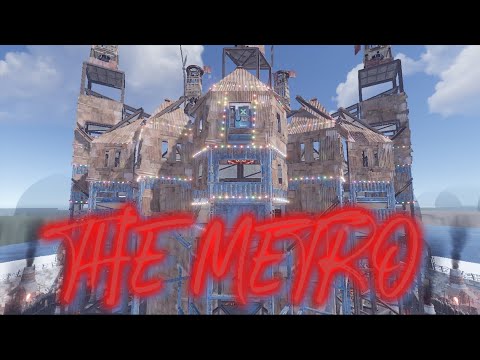 THE METRO | meta egg base rust building - YouTube