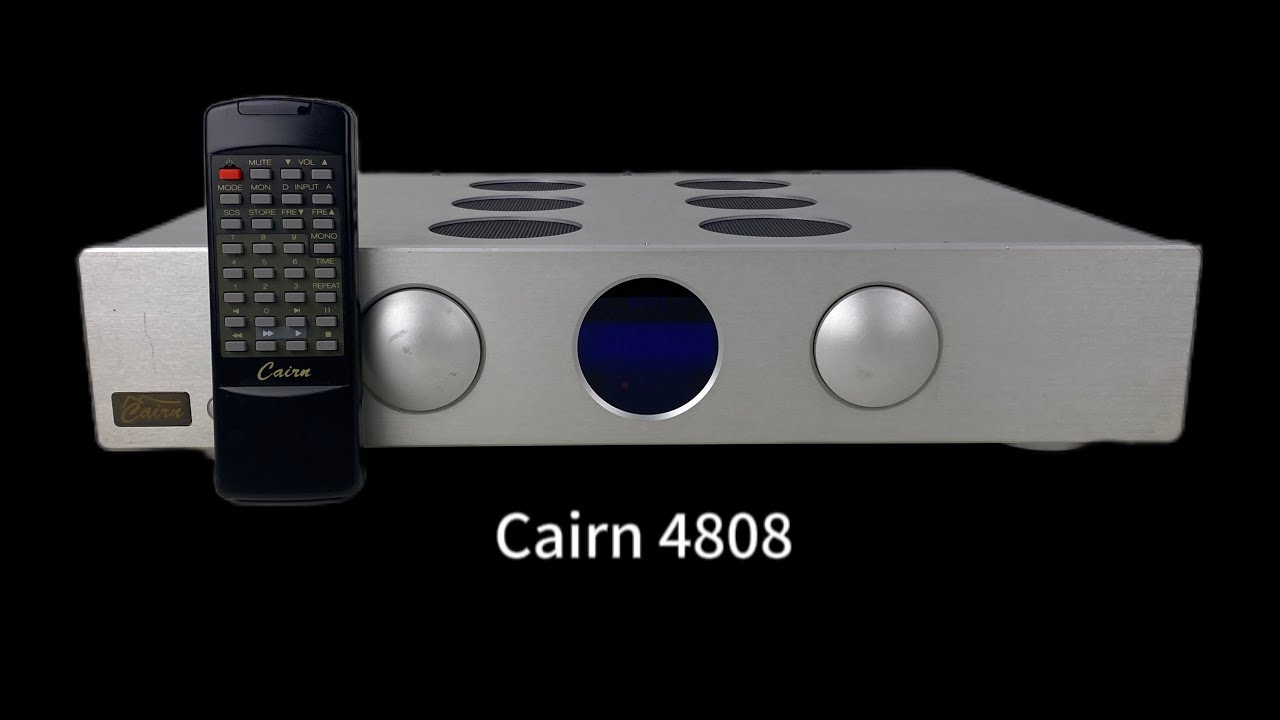 Cairn 4808 Stereo Integrated Amplifier - YouTube