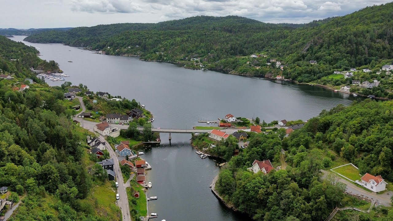 Langangen - ny E18 - YouTube