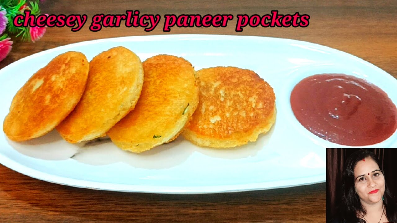how to make paneer bread pocket at home, bread pocket recipe - YouTube