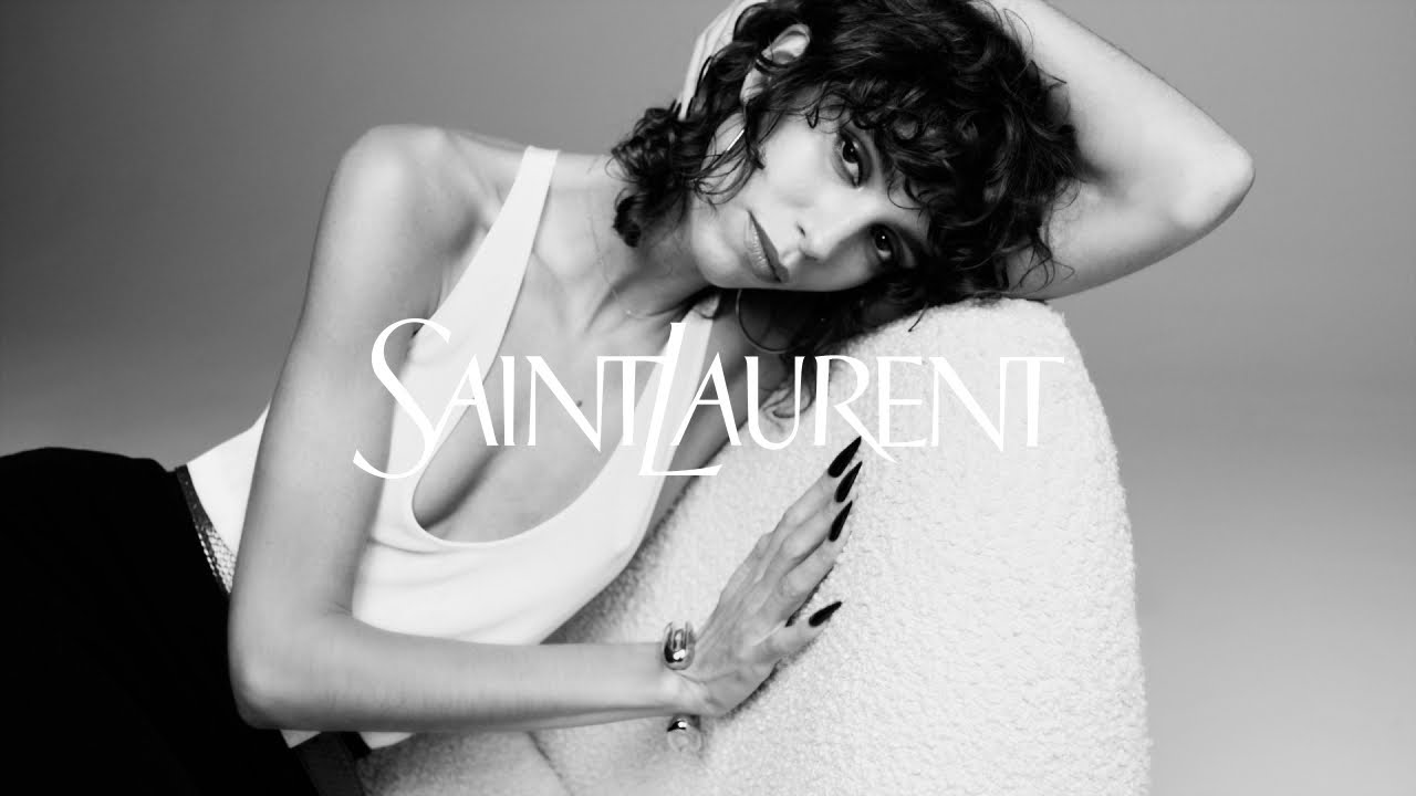 SAINT LAURENT - FALL 2023 - MICA ARGAÑARAZ - YouTube