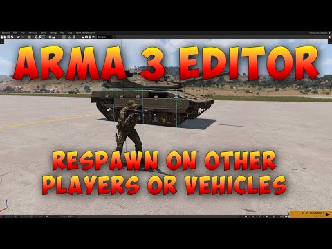 Arma 3 Editor | Players & Vehicle Mobile Respawn - YouTube