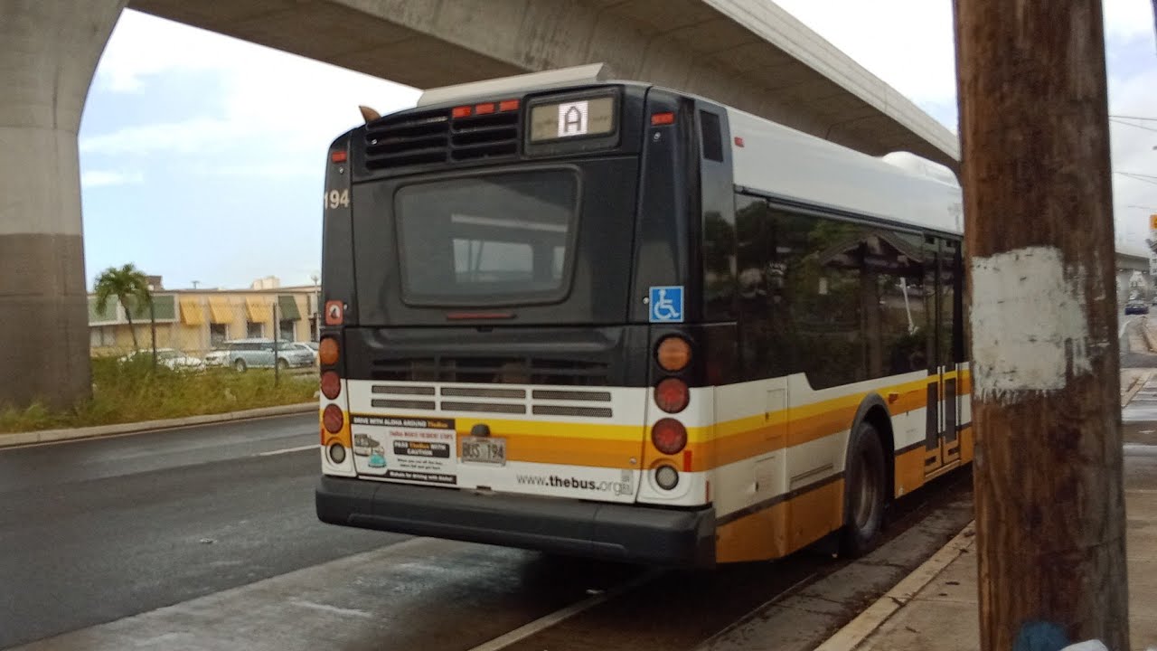 [Part 2] TheBus Honolulu (HI) Route A CityExpress! Waipahu Bus 194 ...