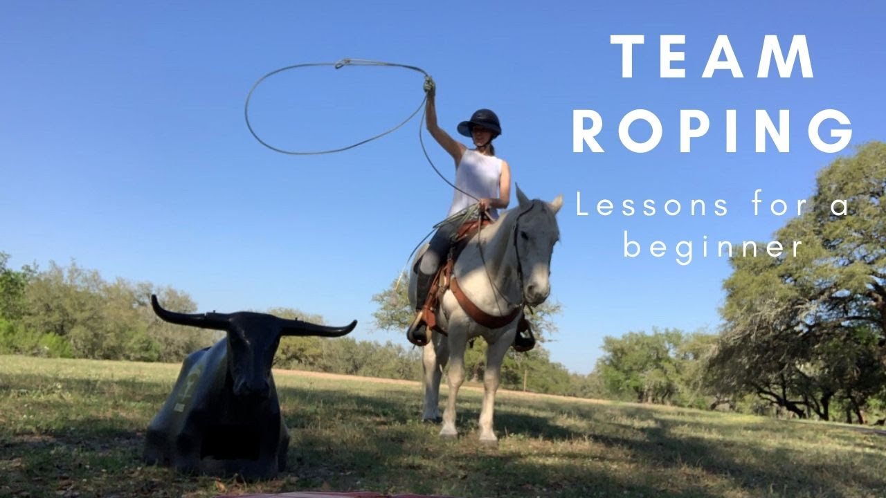 Teaching Wife how to TEAM ROPE! (Advice for BEGINNERS!) - YouTube