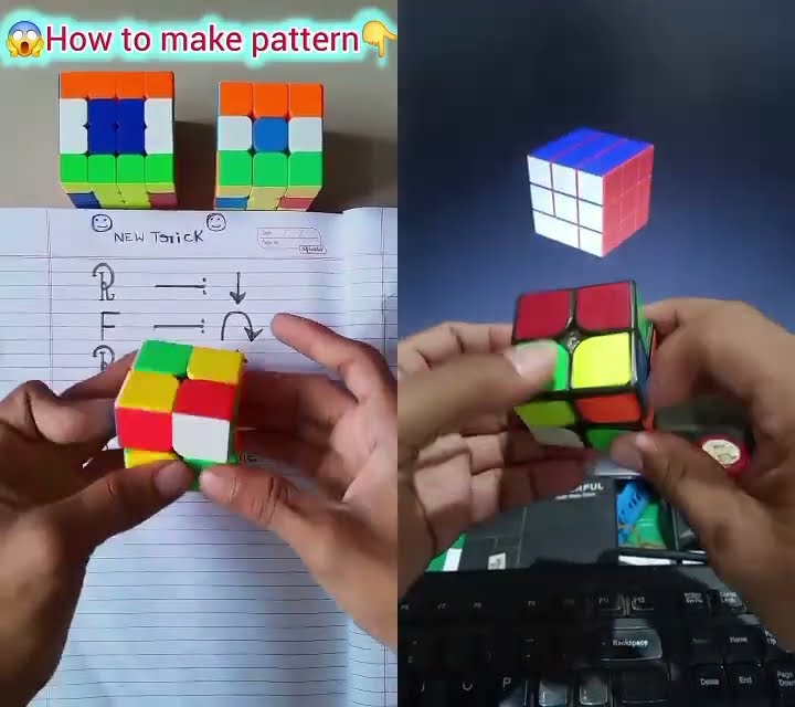 2x2 Rubik's cube with Right, Front, and Up notation - YouTube