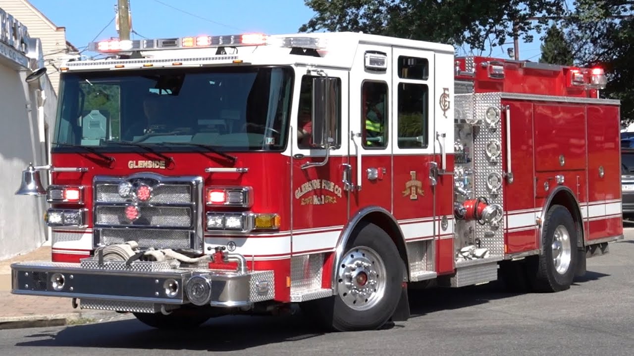 Glenside Fire Company Engine 1 Responding 8/23/24 - YouTube