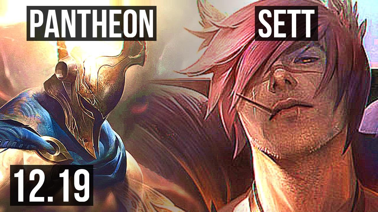 PANTH vs SETT (TOP) | 3.2M mastery, 600+ games, 1/1/6 | KR Diamond | 12 ...