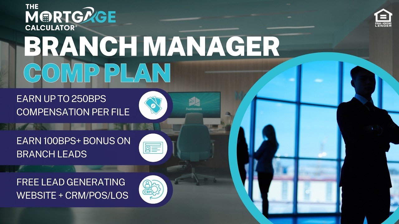 🚀Earn 250BPS as Branch Manager with 135 Lenders & Proprietary CRM/POS ...