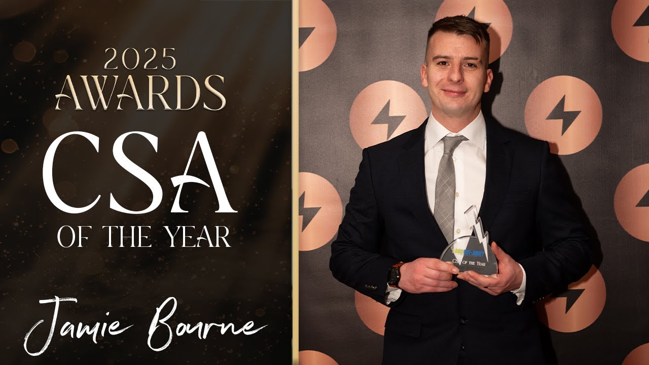 Jamie Bourne Named the CSA of the Year | #2025awards - YouTube
