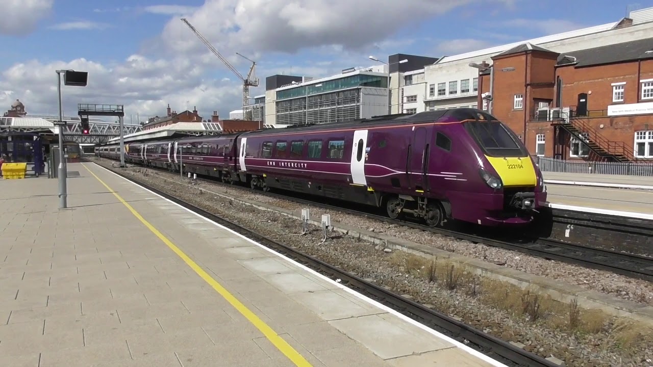 EMR 222 New Livery Launch. Nottingham 19/8/19 - YouTube
