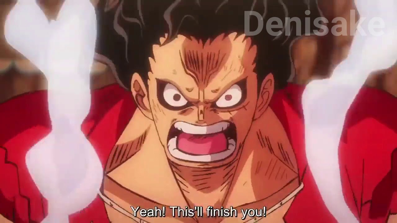 Luffy gear 4 vs Bullet/ One Piece Stampede - YouTube