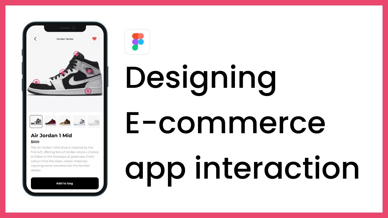 E commerce app prototype - YouTube