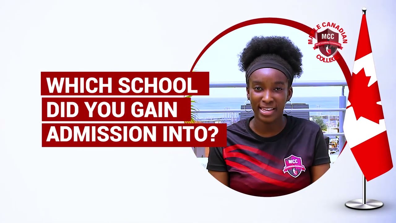 Maple Canadian College | Study In Canada | Student Testimonial - Tovie ...