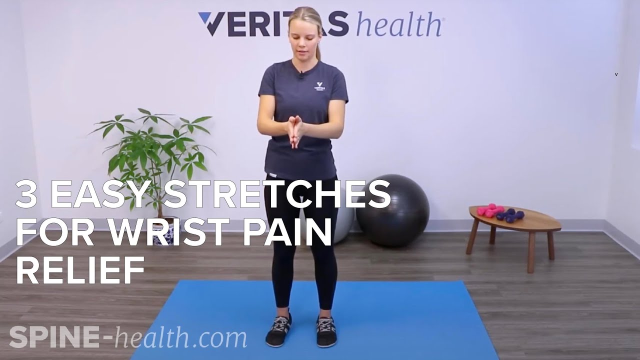 3 Easy Stretches for Wrist Pain Relief - YouTube