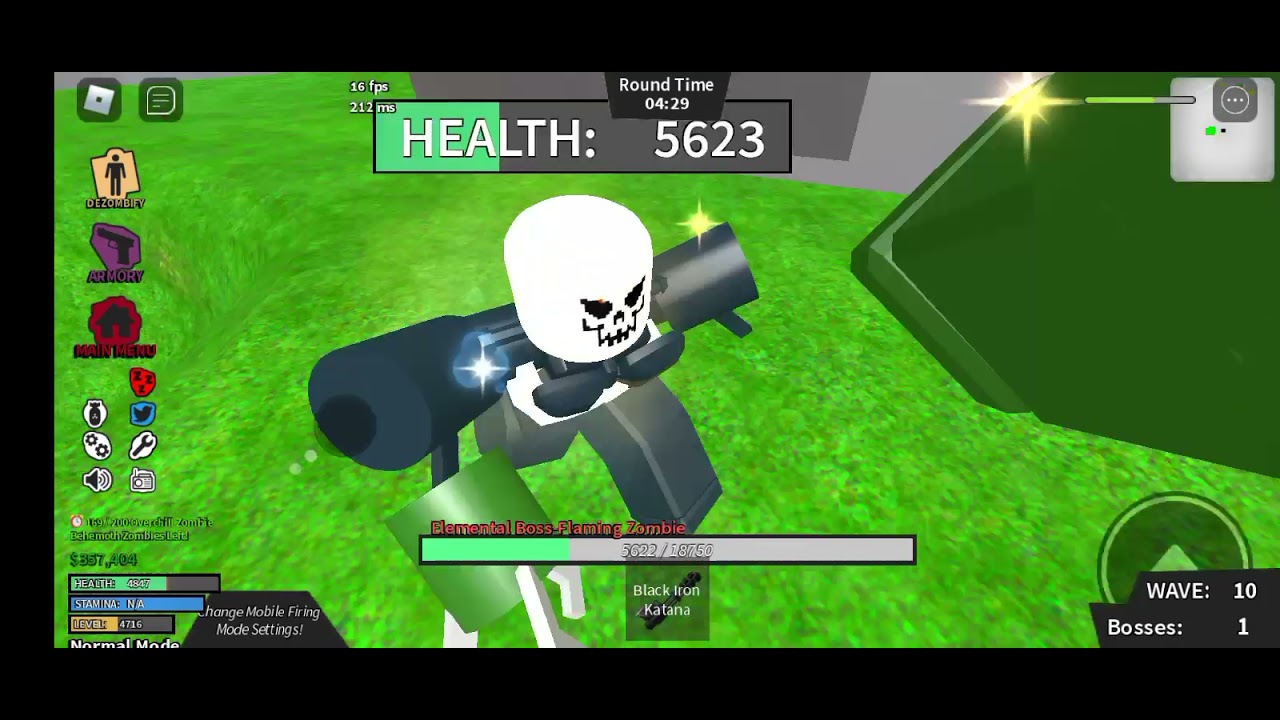 why is this zombie bigger than this boss?(All Out Zombies) - YouTube