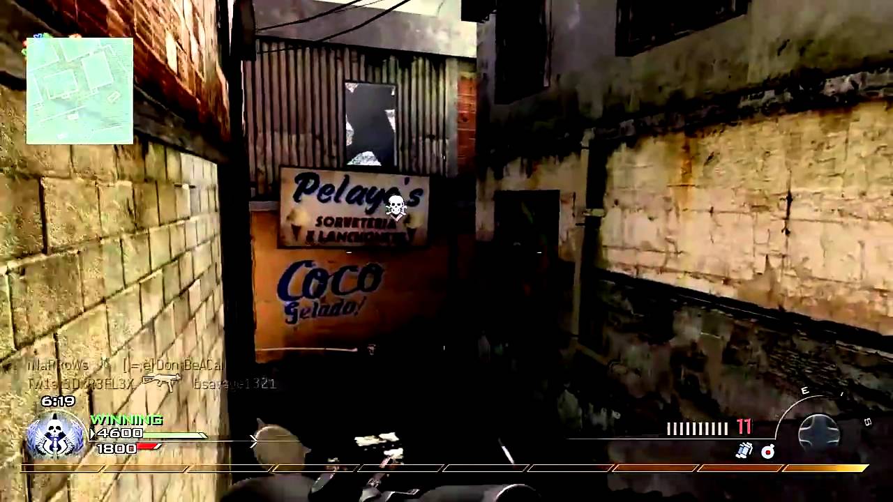 HD - MW2 Game Session Pt.2 Favela (Gameplay) - YouTube