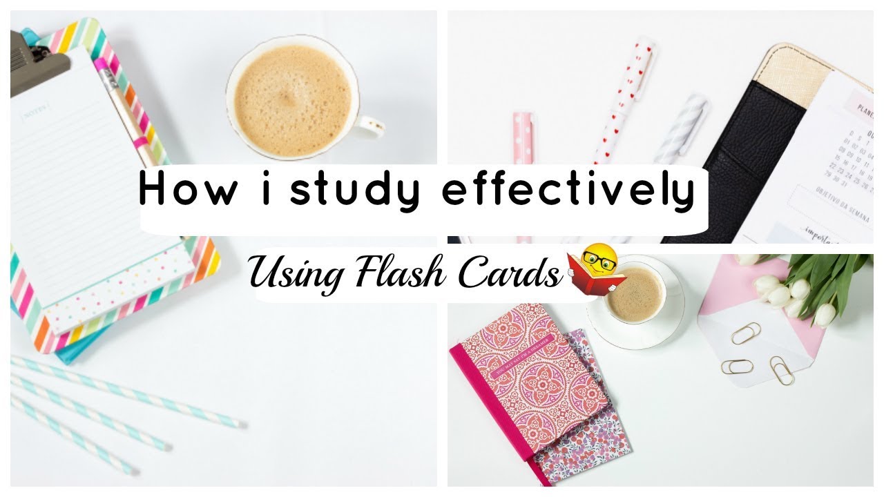 How I Study Effectively Using Flashcards | Biology | Study with me | Esteebeestudies - YouTube
