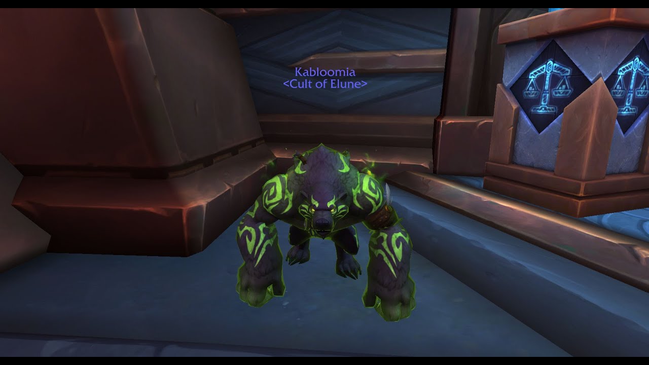 Kabloomia becomes a Fel Bear! - YouTube