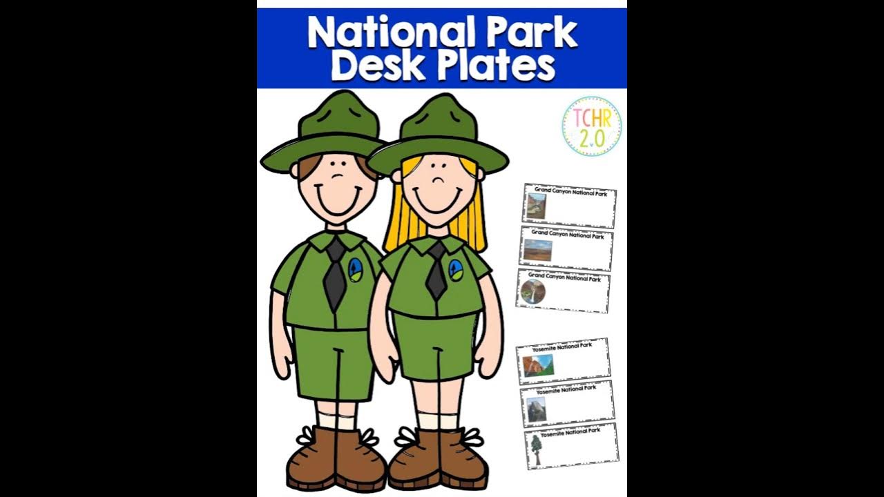 National Park Name Tags - YouTube