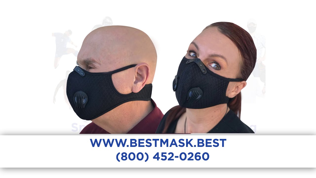 Active Lifestyle Mask Video- Best Mask for Sports, Work and Gym-Sport ...