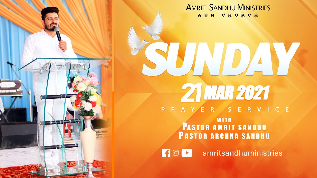 21-03-2021 SUNDAY PRAYER SERVICE LIVE STREAM - YouTube