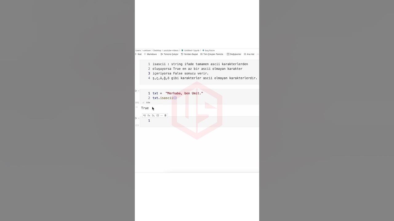 Python String Metotları Isascii Python String Methods Coding