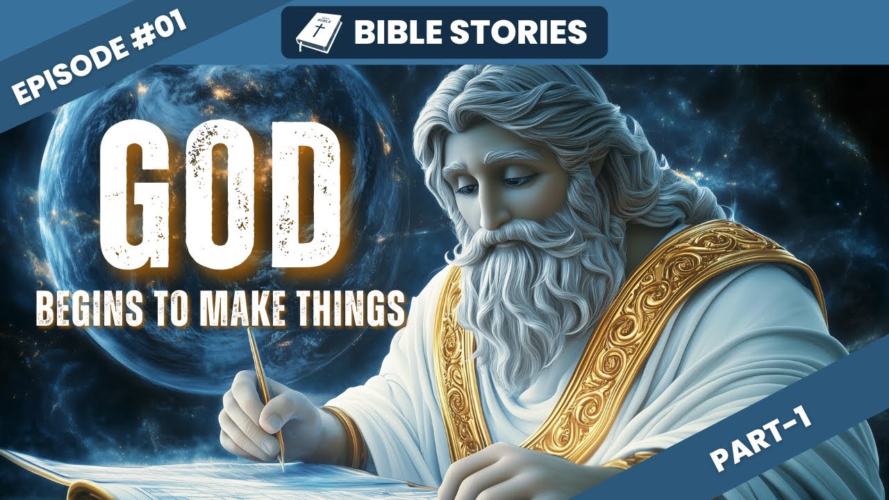 Bible Stories Episode 1 - God Begins to Make Things | Part 1: Creation ...