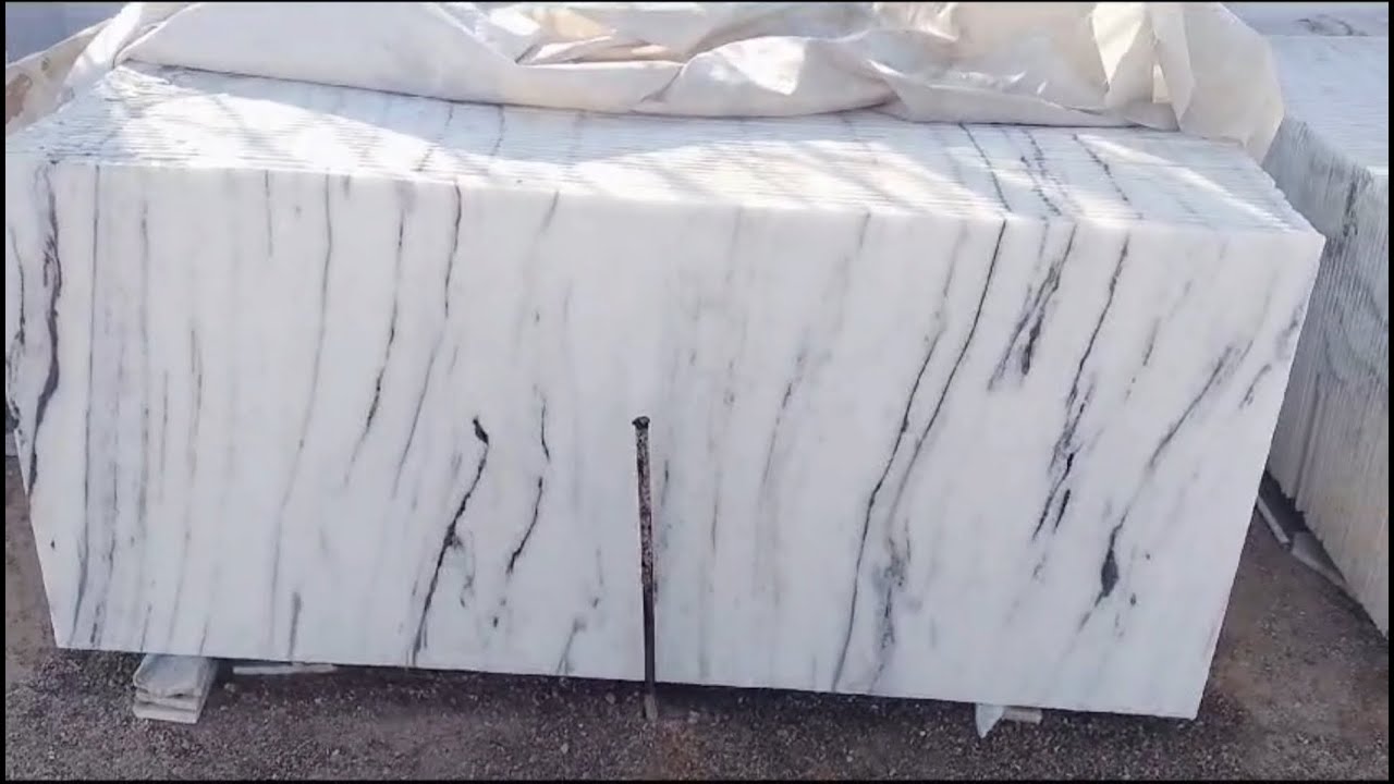 Makrana Super Beast Albeta Creamy White Marble Slabs, Mob. 9571066808 ...