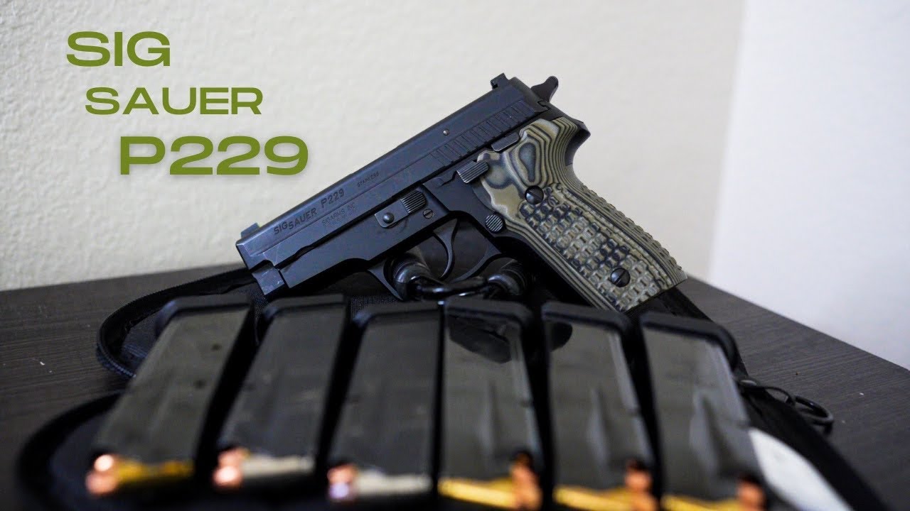Sig Sauer p229 .40S&W (German Frame) - YouTube