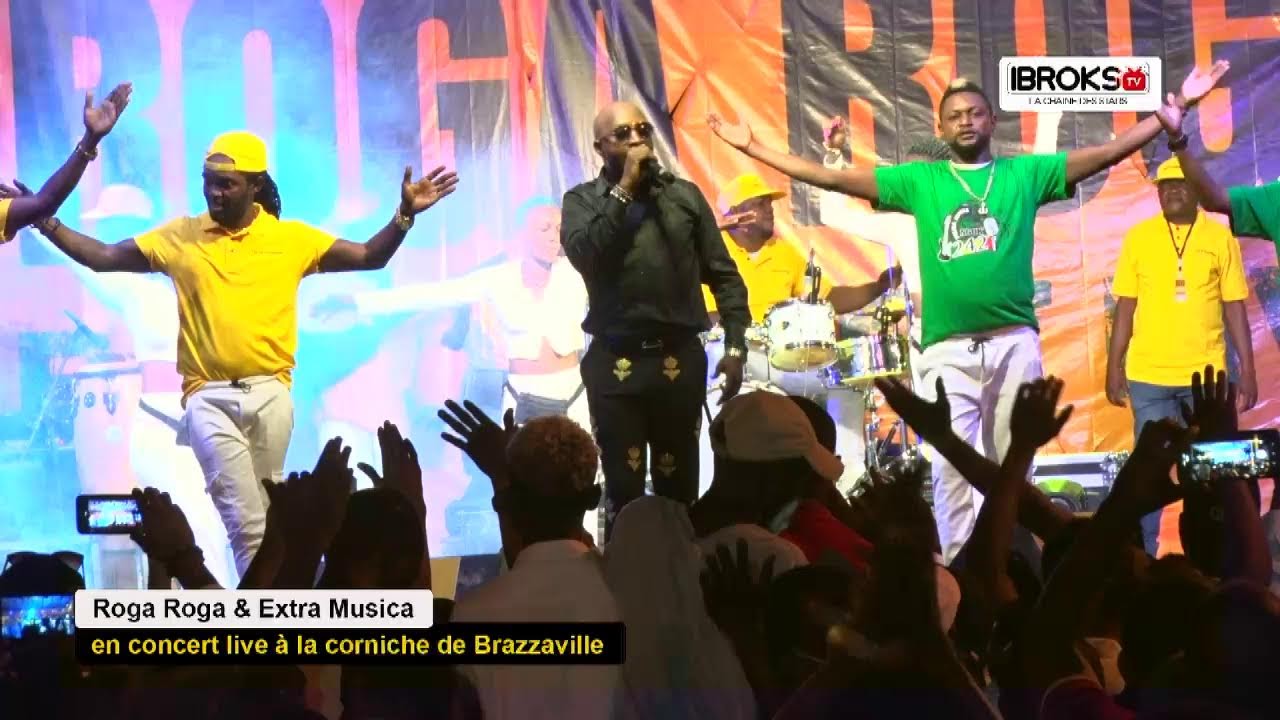 ROGA ROGA & EXTRA MUSICA en Concert live à la Corniche de Brazzaville ...
