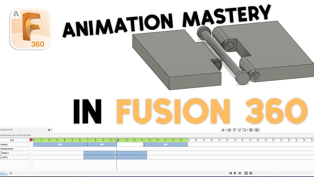 How Animations in Autodesk Fusion 360 works - YouTube