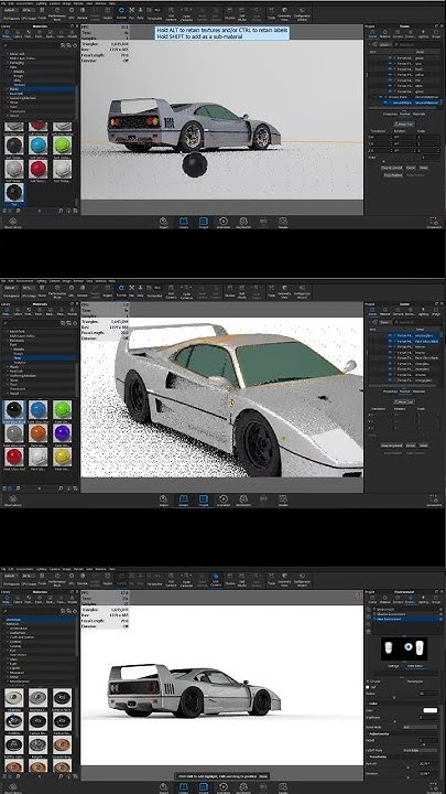 KeyShot Tutorial: Realistic Car Rendering 3D CGI - YouTube
