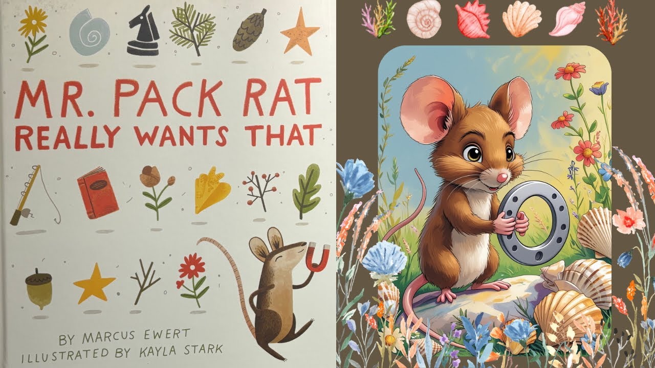 Mr Pack Rat Really Wants That 🧲🛠️🎣🐚🌸 Kids Book Read Aloud 📖 - YouTube