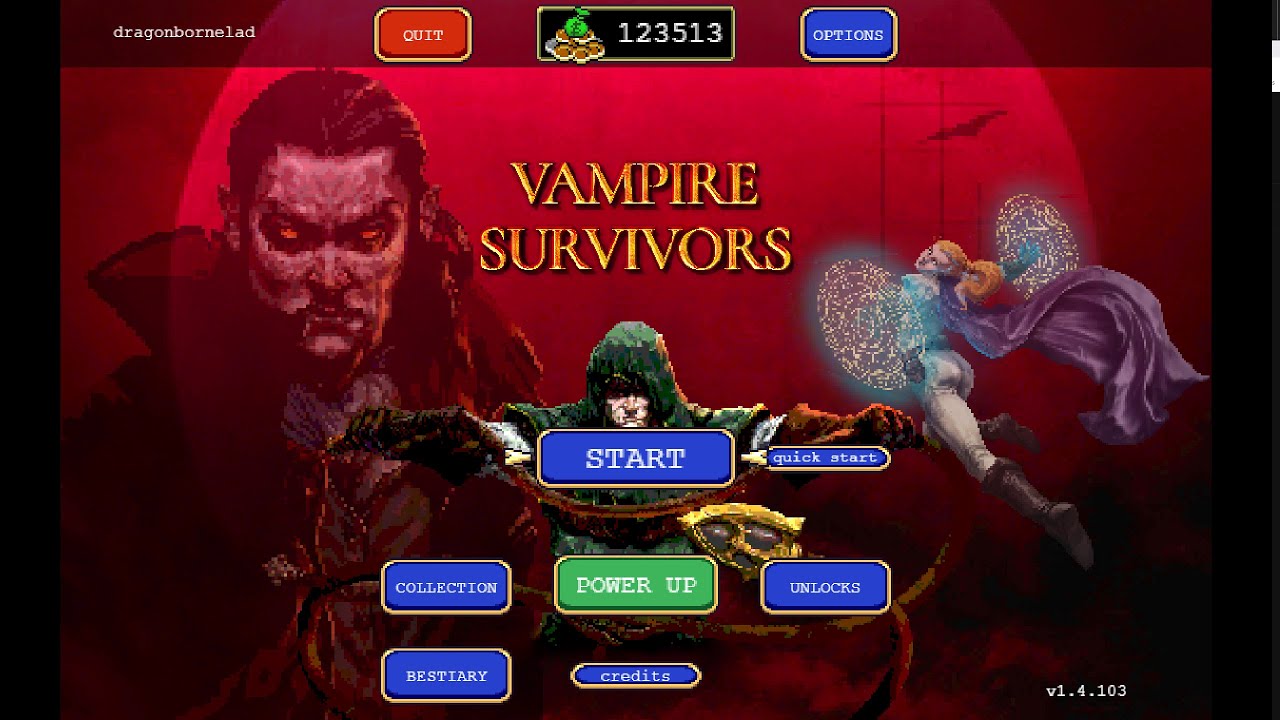 Vampire Survivors: Killing The Reaper with The Reaper in the Mad ...