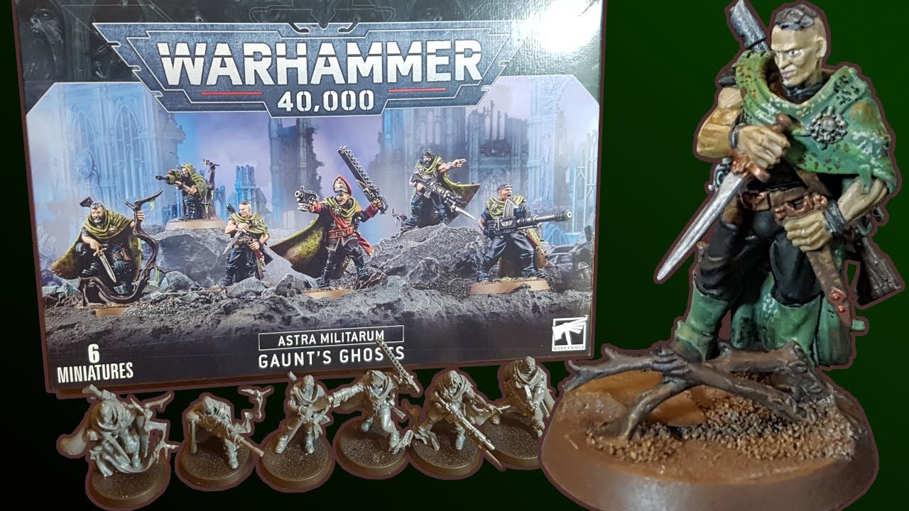 Painting Gaunt's Ghosts: Major Elim Rawne - YouTube