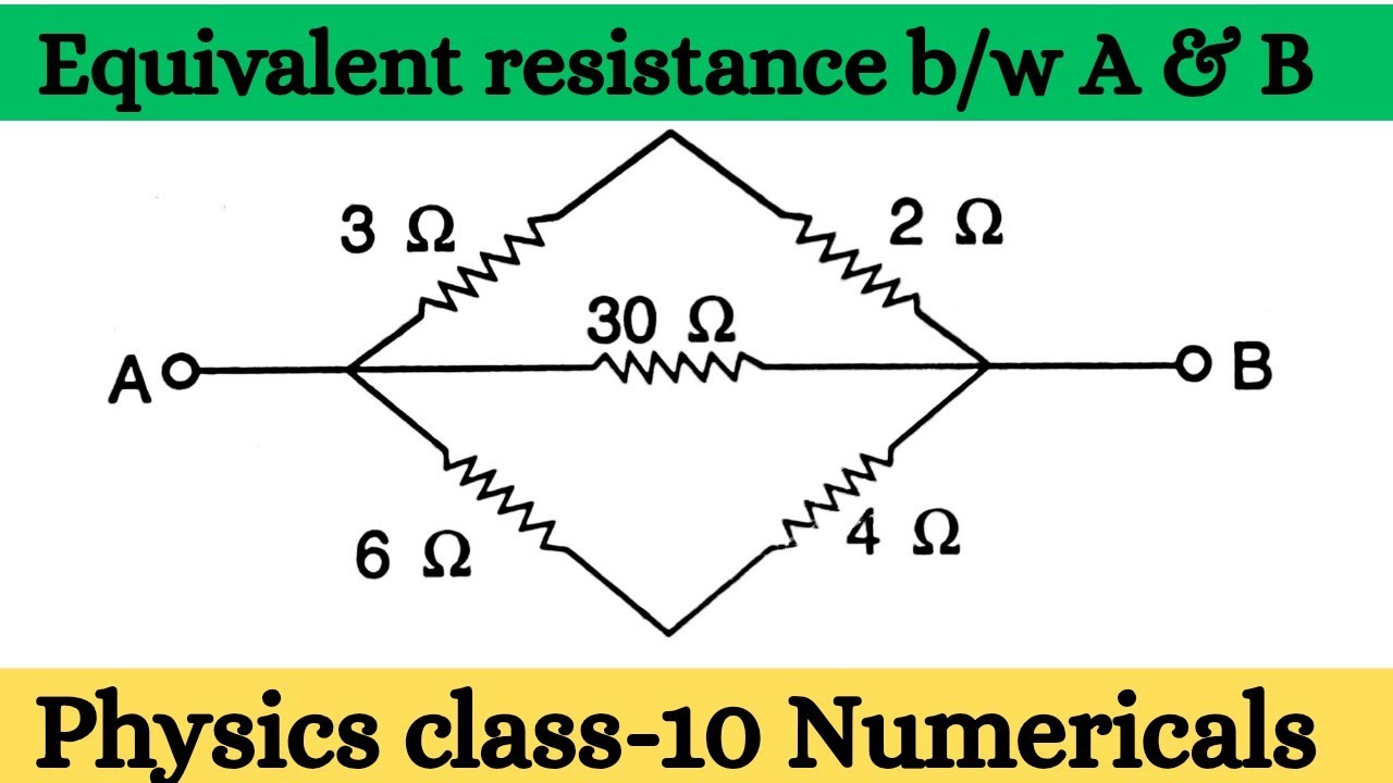 Equivalent resistance problems|| equivalent resistance|| equivalent ...