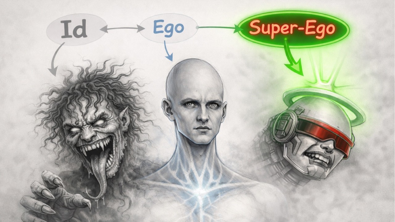 Sigmund Freud’s Super Ego Explained | Id Ego Super Ego Psychology - YouTube