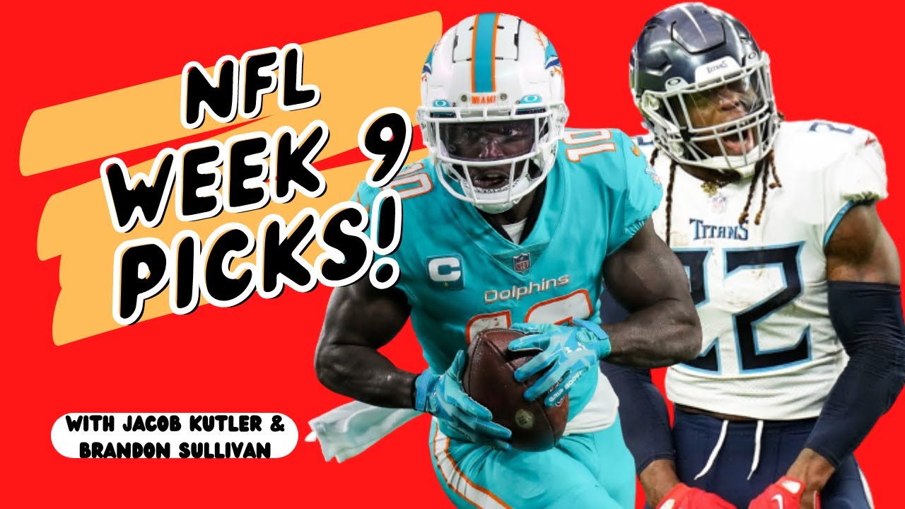 NFL Week 9 Picks! Meet on the 50! presented by Fantasy Time! - YouTube