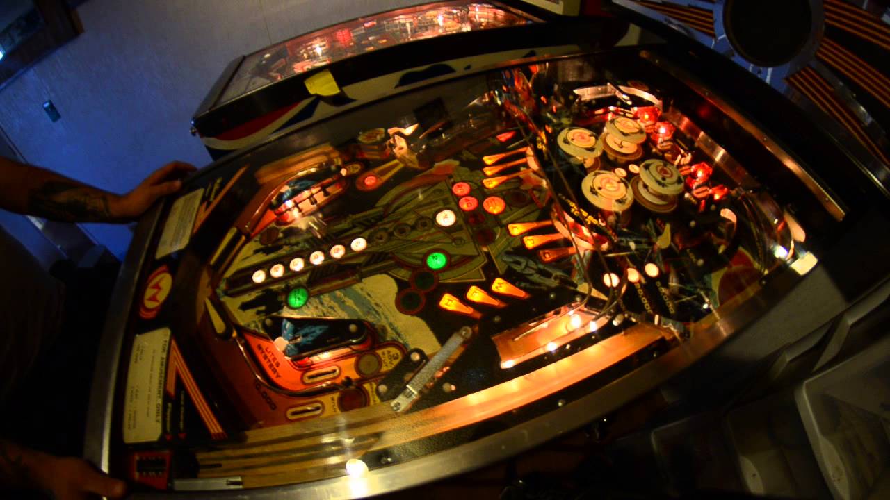 1983 Williams Firepower 2 Pinball Machine - YouTube