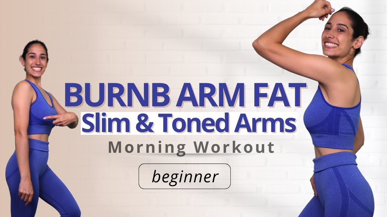 20 MIN TO BURN FAT and sculpt your arms - no equipment needed - YouTube