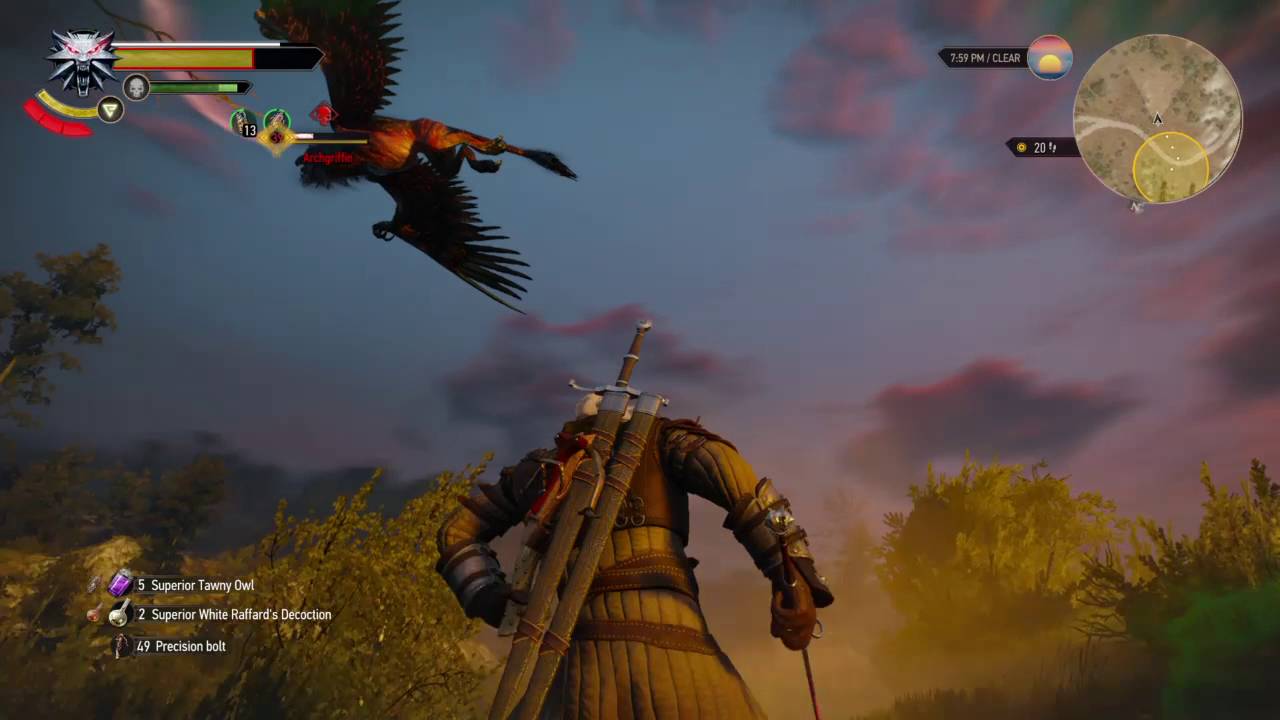 The Witcher 3 Battle - YouTube
