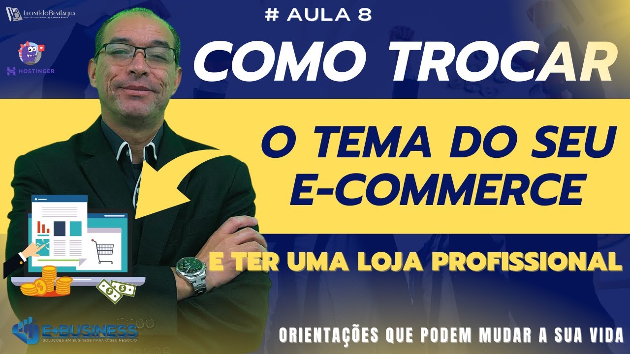 Aula 8 - Como Trocar o Tema do Seu E-commerce | Template Wordpress ...