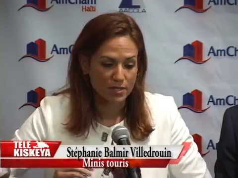 AmCham Haïti 2015: Stéphanie Balmir Villedrouin et Robert Labrousse ...