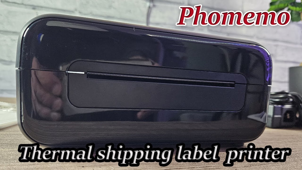 Phomemo thermal Shipping label printer - YouTube