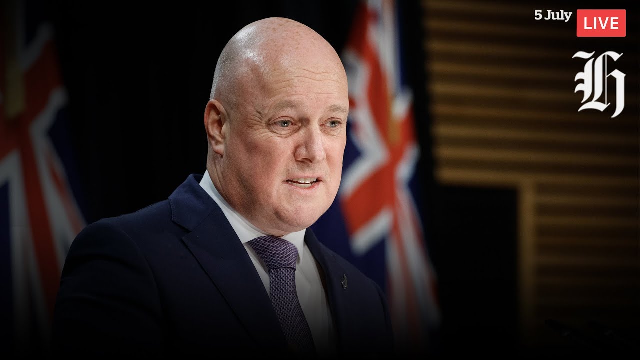 Focus Live: PM Luxon speaks to media in Ashburton - YouTube